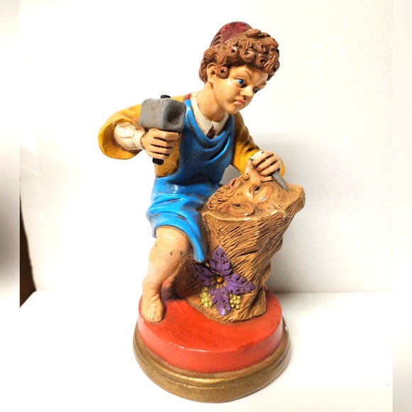 Homemade | Art | Vintage Italian 97s Resin Sculpture | Poshmark